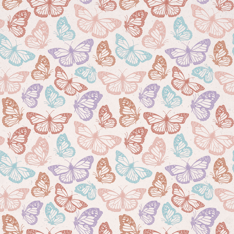 Rainbow Butterfly Pattern – Lauren Ullrich Art